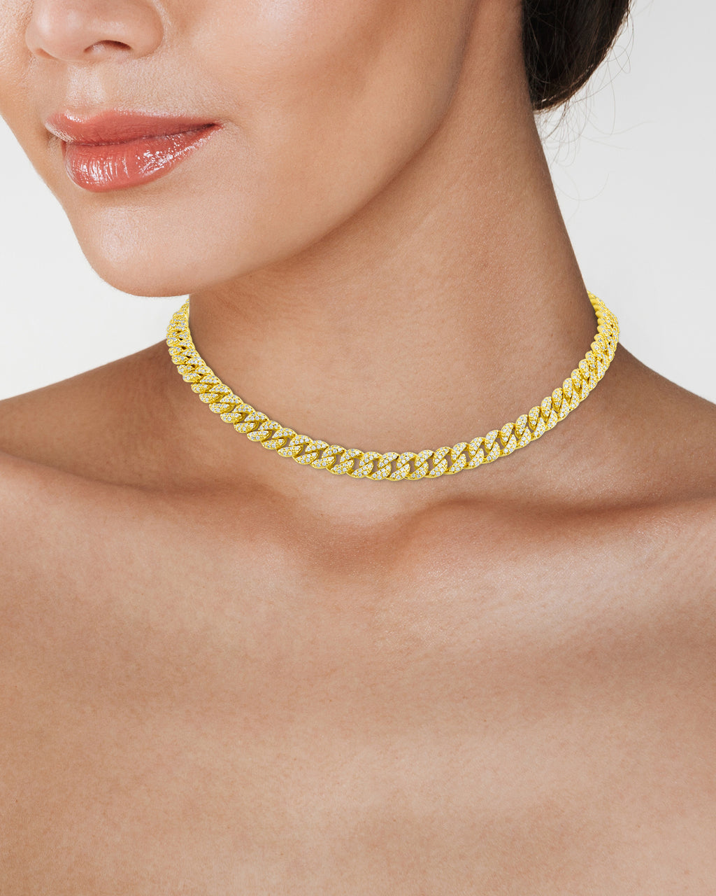 Adjustable Pave Chain Necklace – CZ by Kenneth Jay Lane